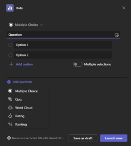 Polls in Teams for quick and effective formative assessment – Digital ...